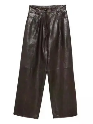 FORTE_FORTE Leather Trousers