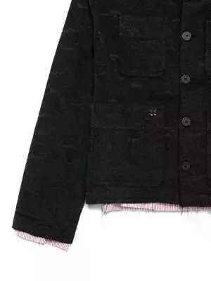 CHARLES JEFFREY Button-up Fitted Jacket