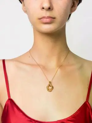MISSOMA Molten Twisted Pendant Necklace