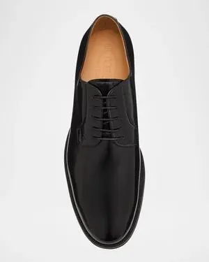 TOD & APOS;S Leather Derby Shoes - Black