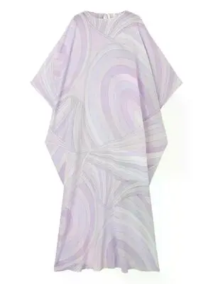 Emilio Pucci Iride-print Maxi Kaftan