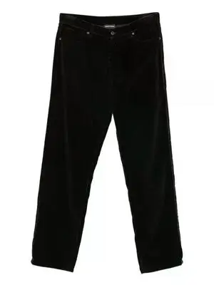 Emporio Armani Black Wash Pants For Men