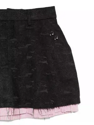 CHARLES JEFFREY Layered A-line Skirt