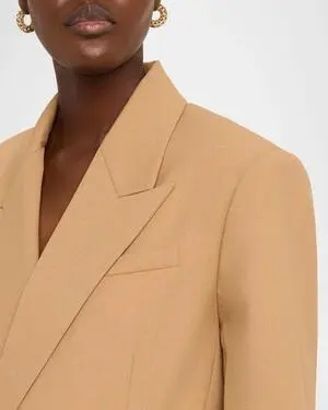 A.L.C. Calla Oversized Tailored Jacket Desert Bei