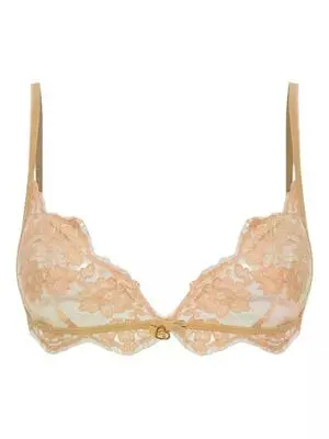 Dsquared2 Floral-lace Bra - Neutrals