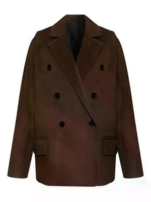 STAND STUDIO Wool-blend Double-breasted Jacket