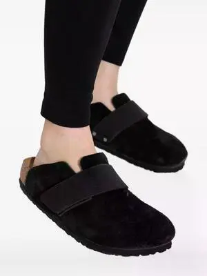 BIRKENSTOCK Loma Strap Mules - Black
