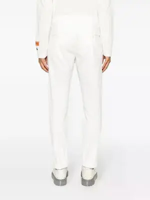 DONDUP Tapered Cotton-blend Chinos
