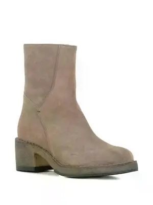 PANTANETTI 60mm Suede Ankle Boots