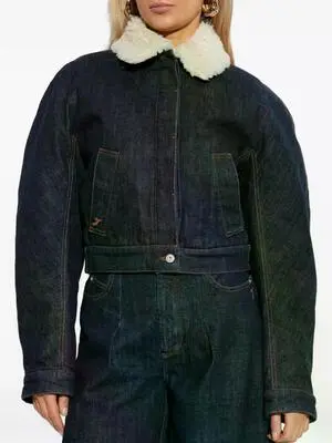 Jacquemus Ovalo De Nîmes Denim Bomber Jacket