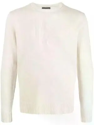 ROBERTO COLLINA Crew-neck Merino-cashmere Jumper