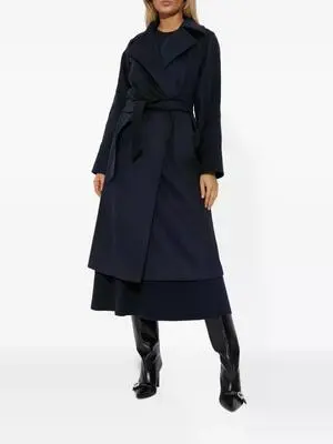 Max Mara Manuela Belted Coat - Blue