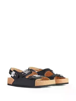 Balenciaga X Scholl Leather Sandals