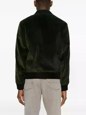 Maison Kitsuné Corduroy Teddy Bomber Jacket