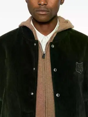 Maison Kitsuné Corduroy Teddy Bomber Jacket