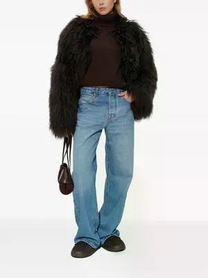 STAND STUDIO Lamb Fur Jacket
