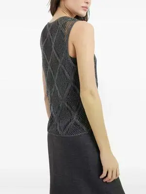 Brunello Cucinelli Open-knit Vest