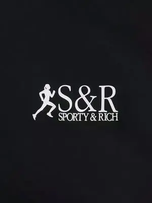 Sporty & Rich Logo Cropped Tank Top