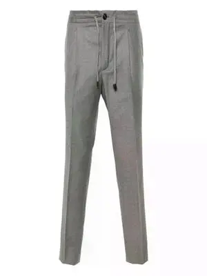 Incotex Drawstring Wool Trousers