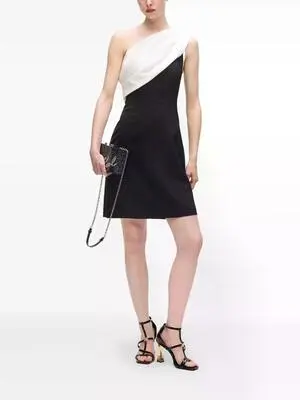 Karl Lagerfeld Mini Draped One-shoulder Dress