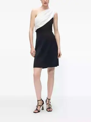 Karl Lagerfeld Mini Draped One-shoulder Dress