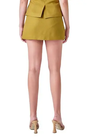 Endless Rose Belted Pleated Skort