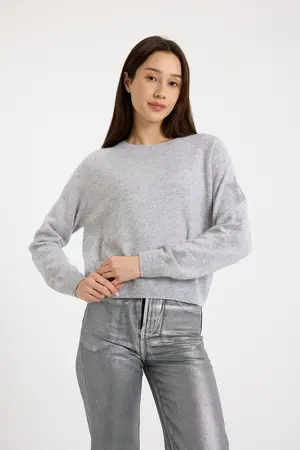 Brodie Cashmere Drop Shoulder Sweaters For Women