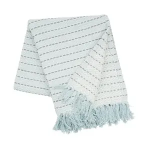C&F HOME Mini Chevron Throw Blanket Collection - Blue