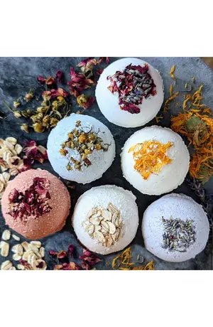 HUMANIST BEAUTY Divine Pleasure Bath Bombs - The Empress 4-pack