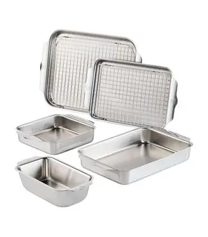HESTAN Stainless Steel Essential 7-piece Set - Silver