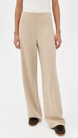 Vince High Waisted Wool Blend Bias Pants