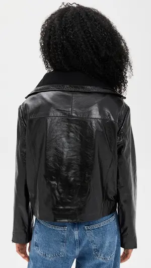 Ba&sh Bernie Leather Jacket