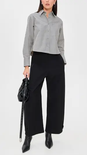 Pixie Market Button Cuff Trousers
