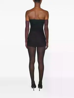 MUGLER Draped Mini Dress
