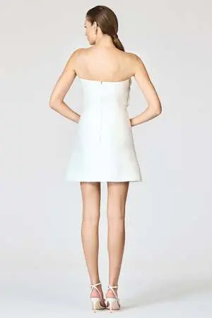 Sachin & Babi Anora Strapless Mini Dress With Rosette