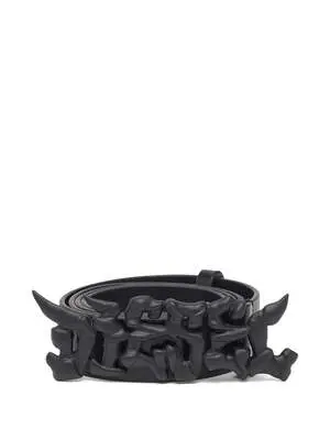 DIESEL® Logo B-Graffiti Belt - T8013 Black