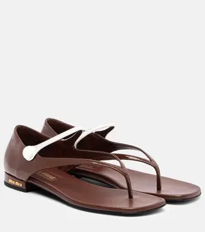 Miu Miu Thong Sandals For Women