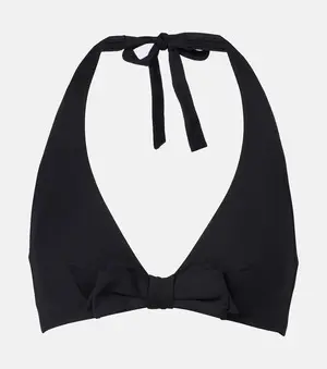 ERES Halterneck Bikini Top - Black