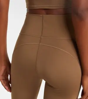 Adidas By Stella McCartney Yoga High-rise Leggings - Brown