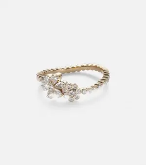 Sophie Bille Brahe Cosmos Fleur Ring - Gold