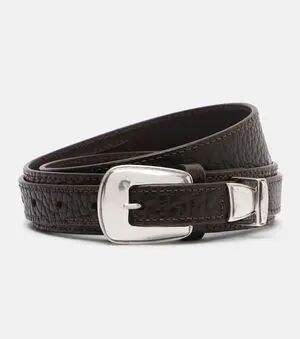 LEMAIRE Leather Belt - Brown