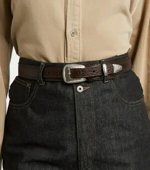 LEMAIRE Leather Belt