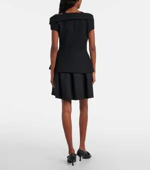 Noir Kei Ninomiya Cutout Wool Top