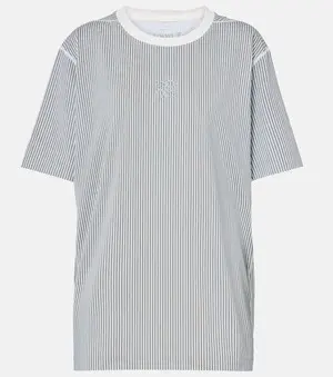 Loewe Embroidered Striped T-shirt