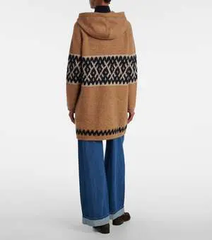 Max Mara Moscova Mohair And Wool-blend Cardigan