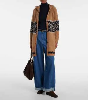 Max Mara Moscova Mohair And Wool-blend Cardigan
