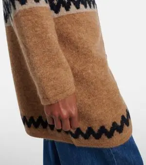 Max Mara Moscova Mohair And Wool-blend Cardigan