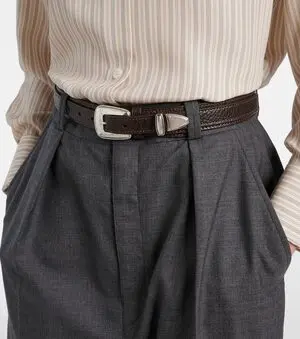 LEMAIRE Leather Belt