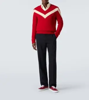 Valentino Garavani X Vans Vlogo Checked Sneakers - Red