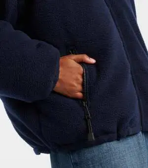 Miu Miu Down-filled Fleece Jacket - Blue